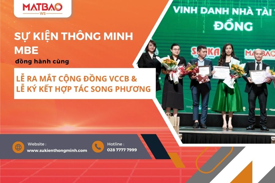 Sự Kiện Thông Minh MBE đồng hành cùng Lễ ra mắt cộng đồng VCCB - Sự ...